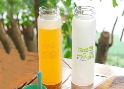 Cina Certificazione di vetro dello SGS del cappuccio della prova della perdita della bottiglia di acqua di viaggio 450ML in vendita
