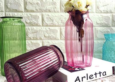 Cina Vasi di vetro decorativi moderni/grande vetro trasparente decorativo dei vasi in vendita