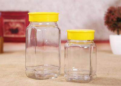 Cina Il quadrato personale di Honey Jars With Screw Lid modella l'alto vetro bianco in vendita
