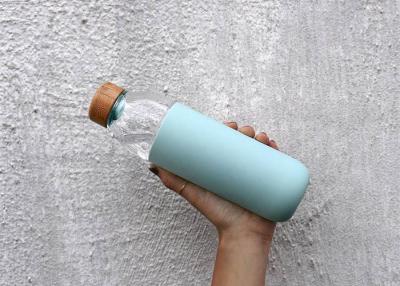China Klarer unzerbrechlicher Glaswasser-Flasche SGS-CER Bescheinigung Soem-ODM-Service zu verkaufen