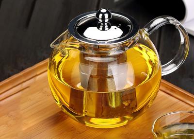 Cina Teiera di vetro termoresistente del caffè di Pyrex, bollitore di tè del vetro borosilicato in vendita
