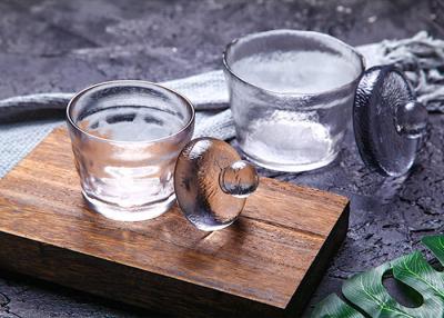 China Frasco grande redondo da garrafa de Eglass com tamanho personalizado armazenamento do alimento da tampa à venda