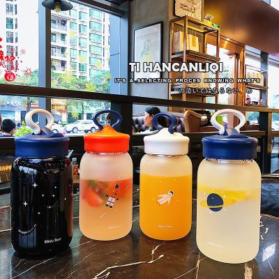 Cina 15oz gli adulti Matte Unbreakable Glass Water Bottle 460ml hanno personalizzato il logo in vendita