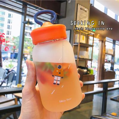 Cina 15oz gli adulti Matte Unbreakable Glass Water Bottle 460ml hanno personalizzato il logo in vendita
