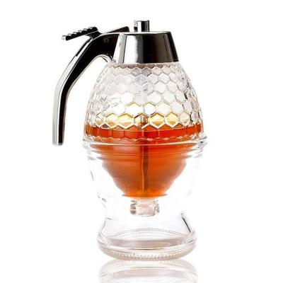 Cina Plastica portatile imbottiglia/200ML Honey Dispenser di Juice Bee Storage Glass Drip in vendita