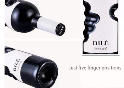 Cina bottiglie di vino di vetro vuote 750ml con Cork Creative Decoration For Champagne in vendita