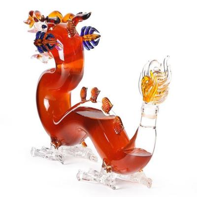 Cina Alte bottiglie di vino di vetro vuote del borosilicato 1000ml con il tappo smerigliato in vendita