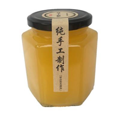 Cina Bottiglia sigillata senza piombo di vetro esagonale del contenitore di alimento di Honey Jars 45ml-730ml in vendita