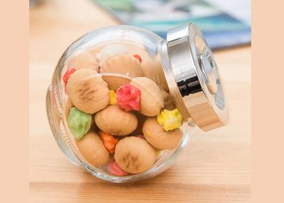 Cina Il chiaro tamburo piano modella lo stoccaggio di vetro vuoto dell'alimento dei barattoli per Candy/spezie in vendita