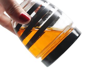 Cina L'alto materiale bianco ha sigillato la bottiglia di vetro di vetro dell'inceppamento di Honey Jars With Lids Canned in vendita