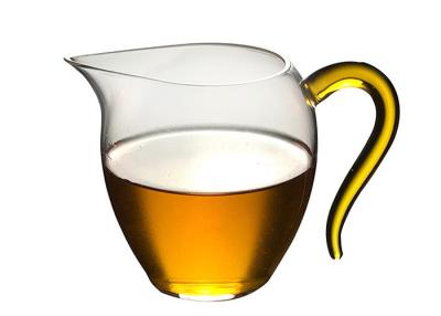 Cina Tazza di caffè di vetro termoresistente del borosilicato di vetro Kung Fu Tea Set Accessories in vendita