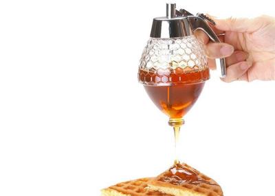 Cina Capacità di vetro sigillabile di Honey Cruet Jam Ketchup Bottle 200ml dei barattoli dell'alto borosilicato in vendita