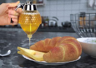 Cina Capacità di vetro sigillabile di Honey Cruet Jam Ketchup Bottle 200ml dei barattoli dell'alto borosilicato in vendita