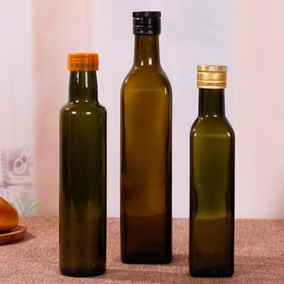 Cina Contenitori di stoccaggio riciclabili dell'olio d'oliva del quadrato 500ml in vendita