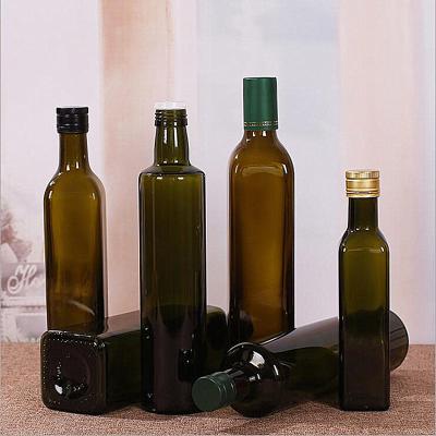 Cina Contenitori di stoccaggio riciclabili dell'olio d'oliva del quadrato 500ml in vendita