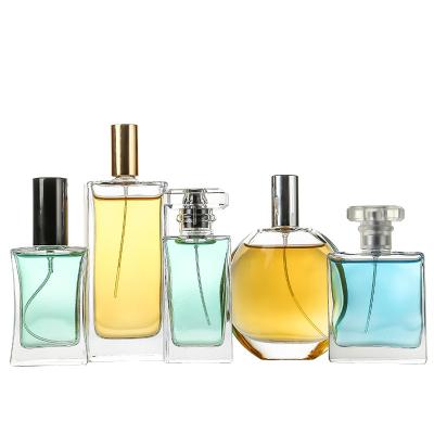 Cina Bottiglia di alluminio di stampa di seta dello spruzzo del profumo di vetro in vendita