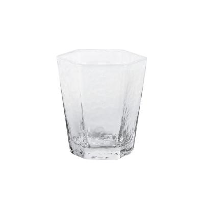 Cina Il cadmio 250ml libero rimuove le tazze di cristallo di vetro di esagono in vendita