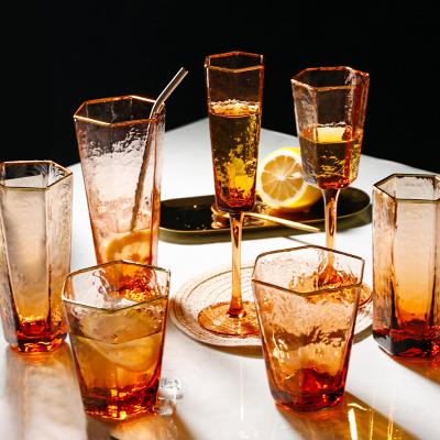 Cina Schermo su ordinazione di logo che stampa la tazza di vetro di vino 272ml in vendita