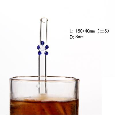 China Creatief Veilig Loodvrij Duidelijk Borosilicate-Glasstro Te koop