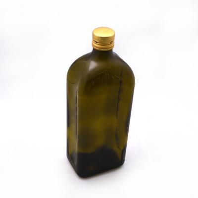 Cina quadrato libero Olive Oil Bottle di 17oz BPA LFGB 1025ml in vendita