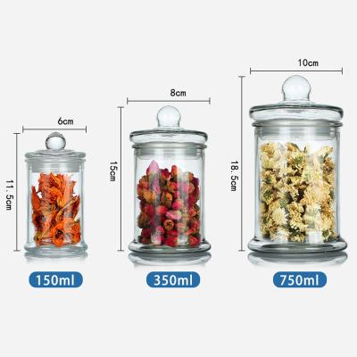 Cina barattoli di vetro dell'ampia bocca del borosilicato di stoccaggio della spezia 2500ml in vendita