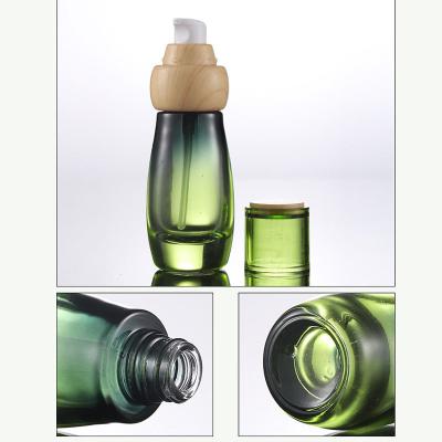 Cina Bottiglie di vetro cosmetiche della crema di fronte 50g 100ml 120ml in vendita