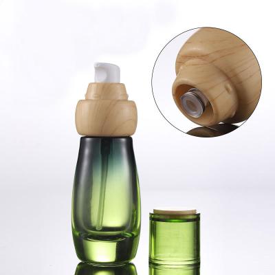 Cina Bottiglie di vetro cosmetiche della crema di fronte 50g 100ml 120ml in vendita