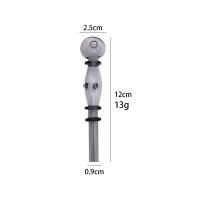 China Borosilicate Alien Shaped Colored Glass Hookah Pipe for sale