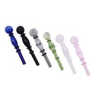 China Borosilicate Alien Shaped Colored Glass Hookah Pipe for sale