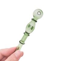 China Borosilicate Alien Shaped Colored Glass Hookah Pipe for sale