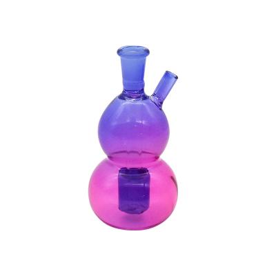 China De Waterpijppijp van het Borosilicate150℃ Purpere Pompoen Gevormde Glas Te koop