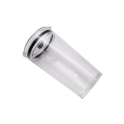 Cina Vetro borosilicato Straw Coke Cups della bevanda 450ml in vendita