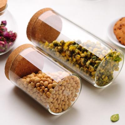 Cina il vetro borosilicato di 150ml 400ml ha sigillato i barattoli di stoccaggio dell'alimento in vendita