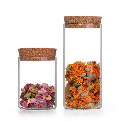 Cina il vetro borosilicato di 150ml 400ml ha sigillato i barattoli di stoccaggio dell'alimento in vendita