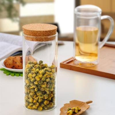 Cina il vetro borosilicato di 150ml 400ml ha sigillato i barattoli di stoccaggio dell'alimento in vendita