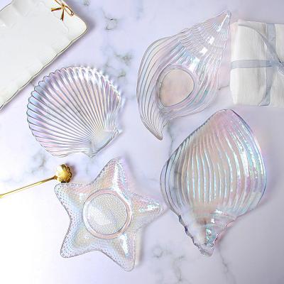 中国 キャンデーの海洋の生物的模倣のガラス テーブルウェア 販売のため
