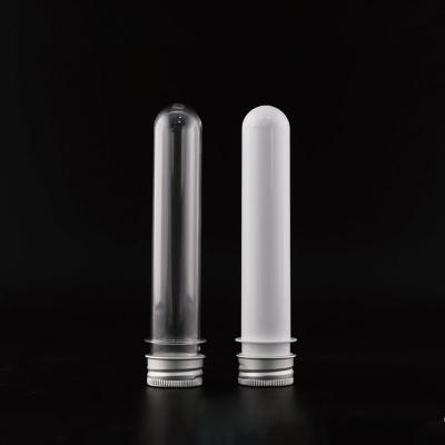 China De Glazen buisfles van de kruiden Transparante 45ml Grond Te koop