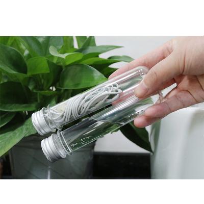 China De Glazen buisfles van de kruiden Transparante 45ml Grond Te koop