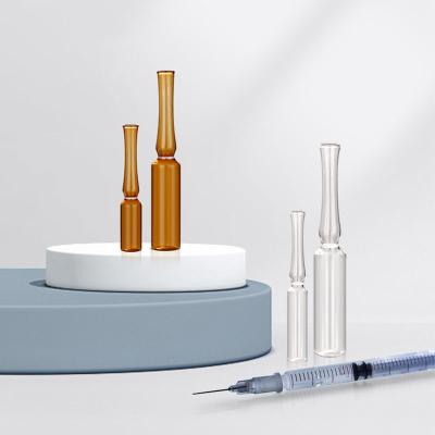 Cina bottiglie di 3ml 5ml Amber Clear Borosilicate Glass Injection in vendita
