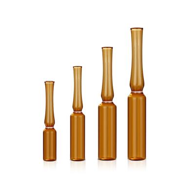 Cina bottiglie di 3ml 5ml Amber Clear Borosilicate Glass Injection in vendita