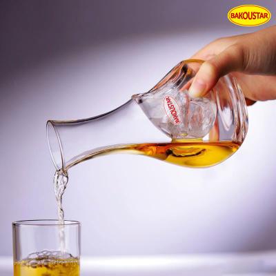 Cina Decantatore di vetro 250ml 500ml di separazione del ghiaccio del vino del whiskey in vendita