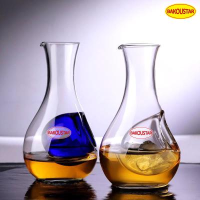 Cina Decantatore di vetro 250ml 500ml di separazione del ghiaccio del vino del whiskey in vendita