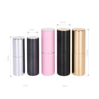 China Glass 20ml Rotating Pressing Perfume Sample Bottles for sale
