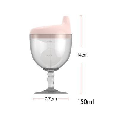 Cina commestibile bevente delle bottiglie dei bambini di stile del calice 150ml in vendita