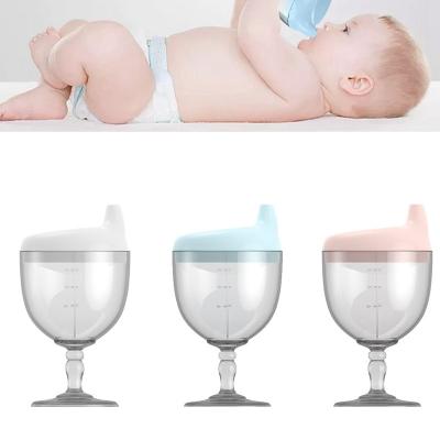 Cina commestibile bevente delle bottiglie dei bambini di stile del calice 150ml in vendita