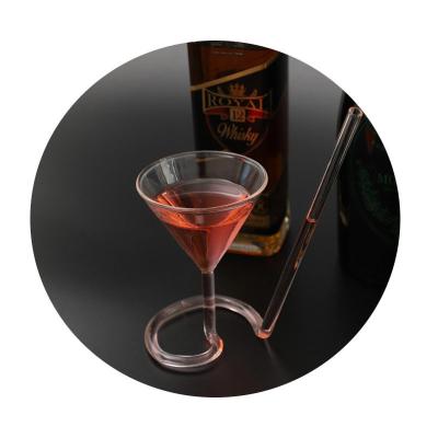 Cina Eco 200ml personale amichevole Straw Cocktail Glass in vendita