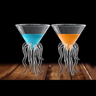 Cina Calici a forma di del cocktail delle chiare meduse creative 200ml in vendita