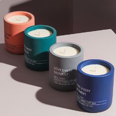 中国 注文のロゴ北欧シリンダー具体的な蝋燭ホールダー 販売のため