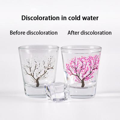 Cina Colore freddo senza piombo del ristorante che cambia Sakura Cup 100ml in vendita