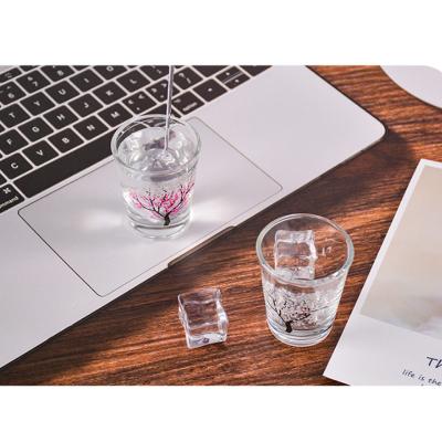 Cina Colore freddo senza piombo del ristorante che cambia Sakura Cup 100ml in vendita